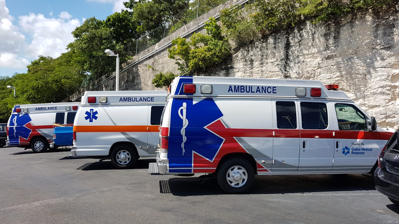 12 Ambulances donated for Dorian Relief - The Bahamas High Commission